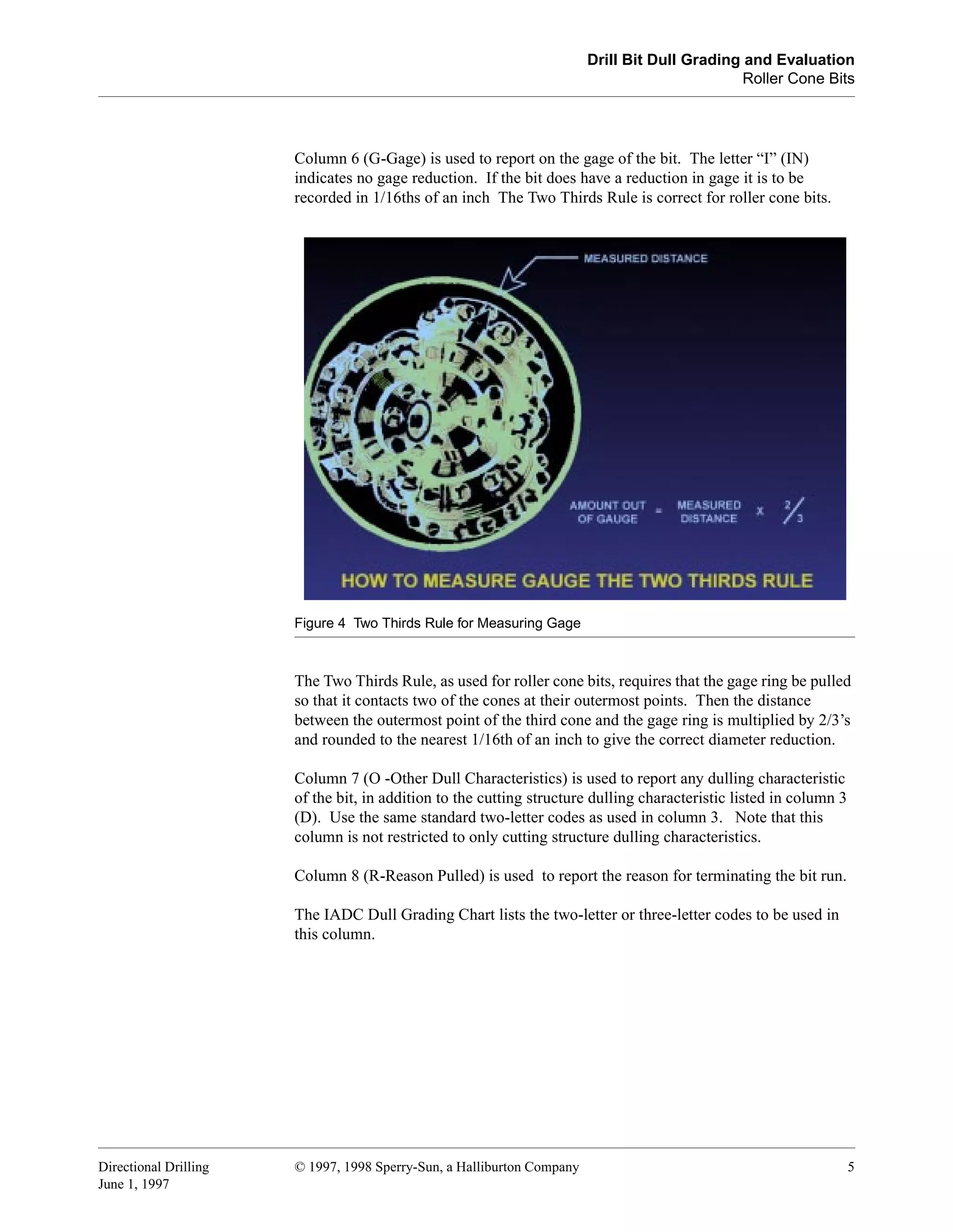 Drill Bit Grading And Evaluation Pdf