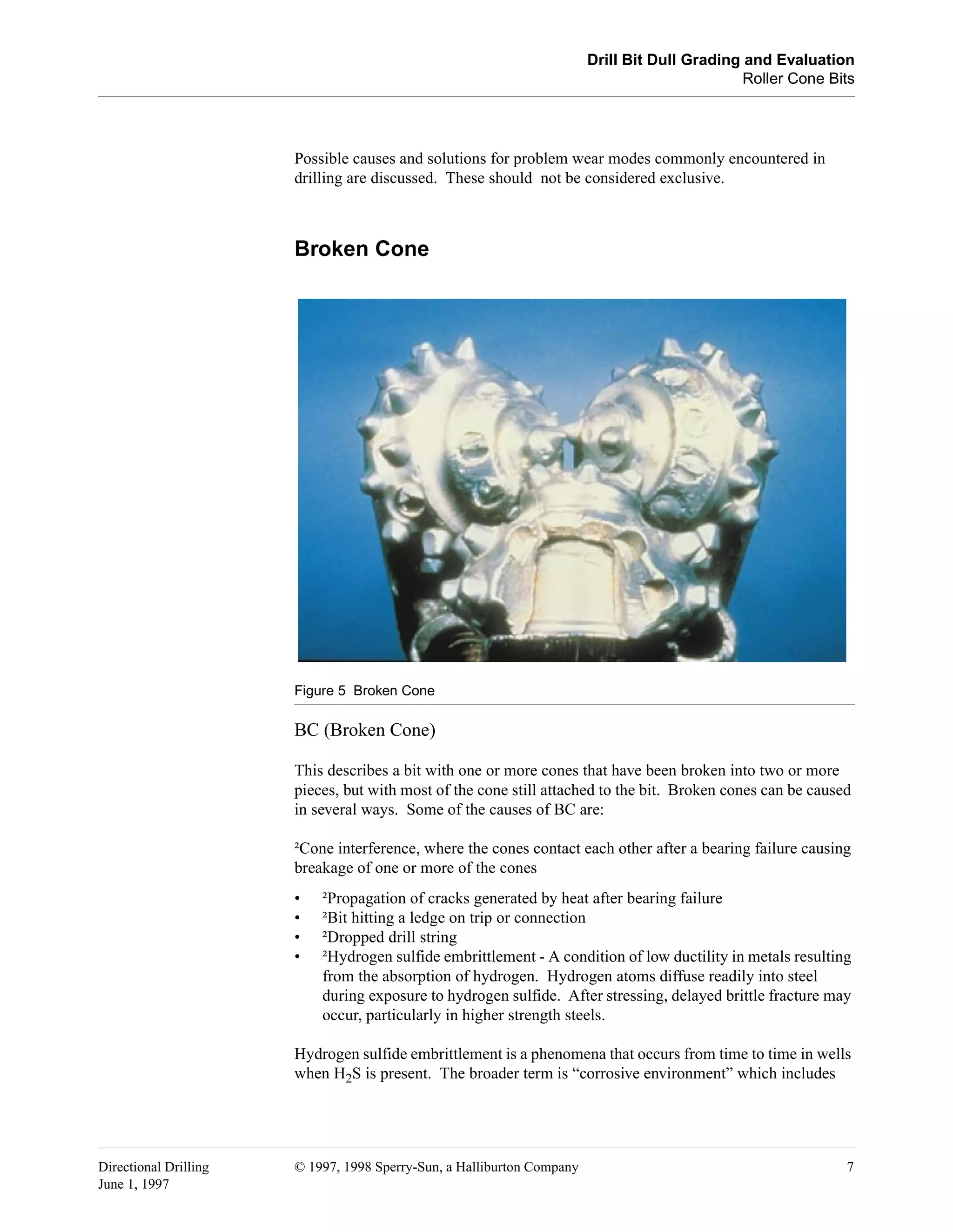 Drill bit grading & evaluation | PDF