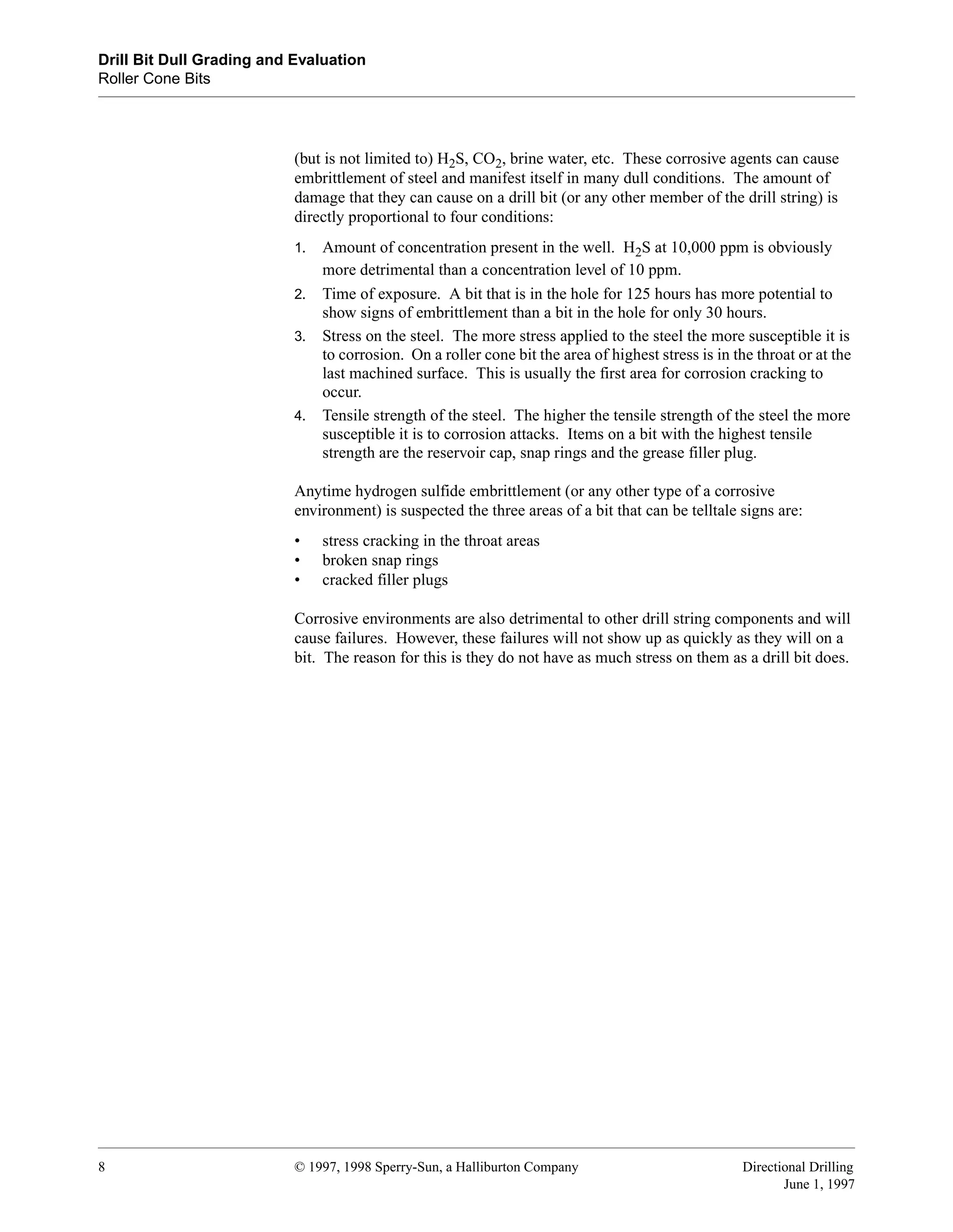 Drill bit grading & evaluation | PDF