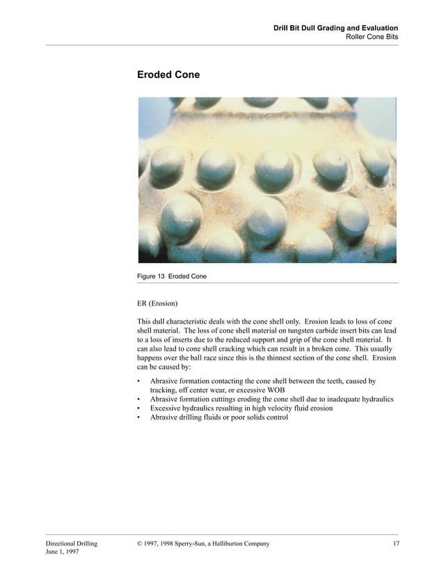 Drill bit grading & evaluation | PDF