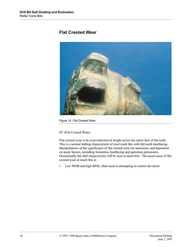 Drill bit grading & evaluation | PDF