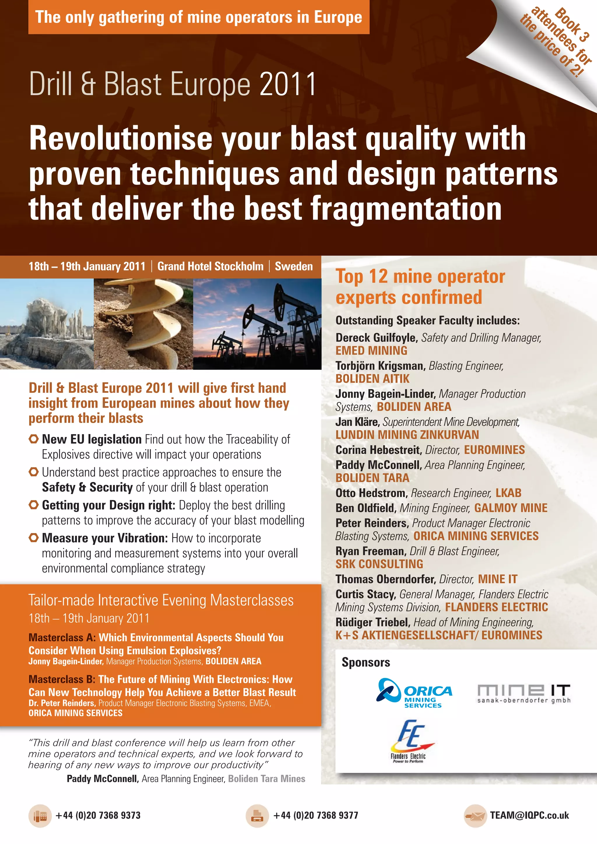 Drill Blast Brochure | PDF