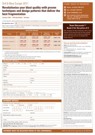 Drill Blast Brochure | PDF