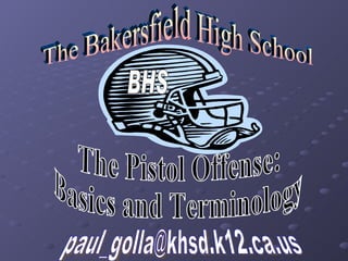 Driller Pistol Basics And Term | PPT