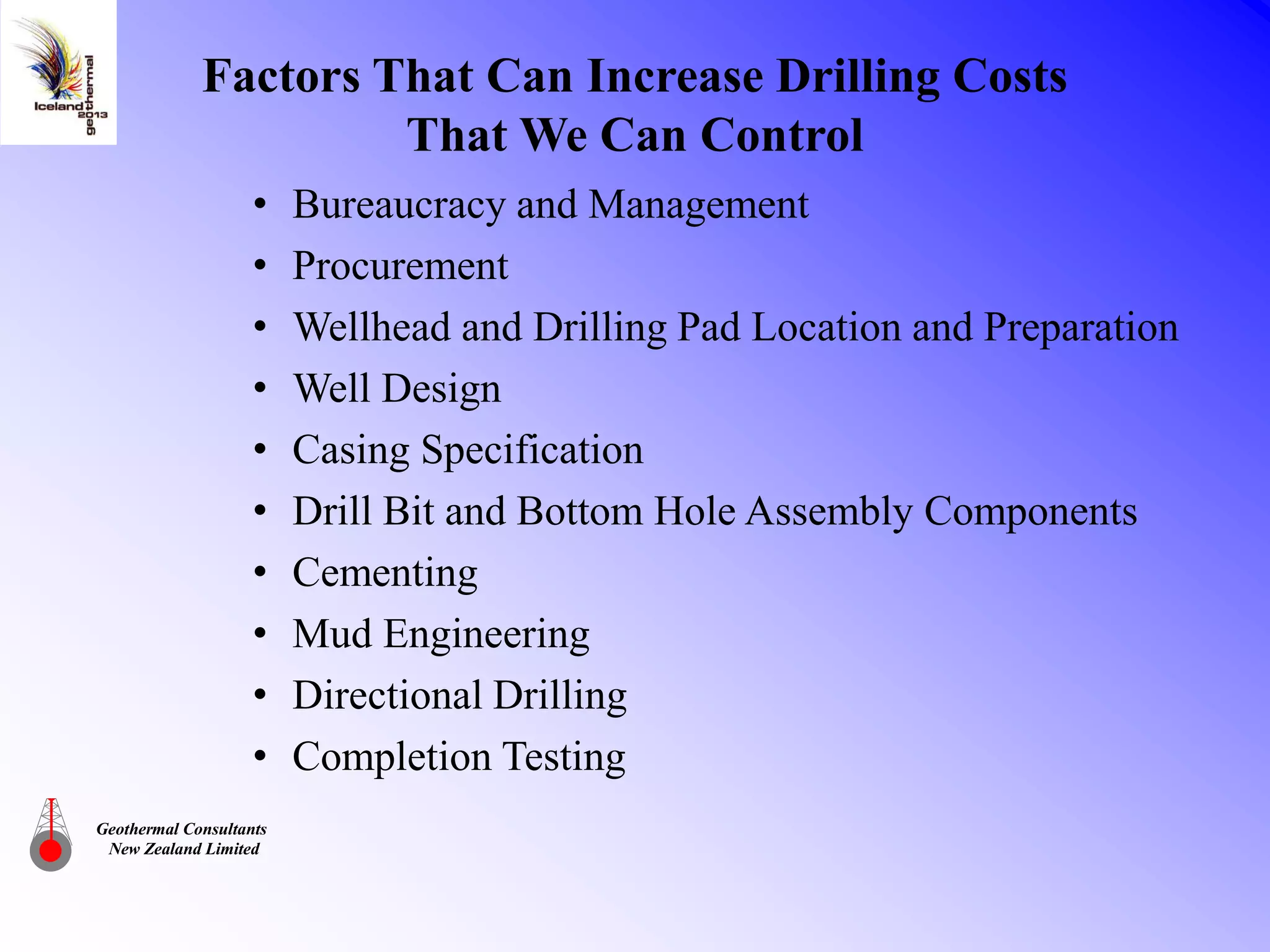 Geothermal Well Drilling – Keep it Simple | PDF