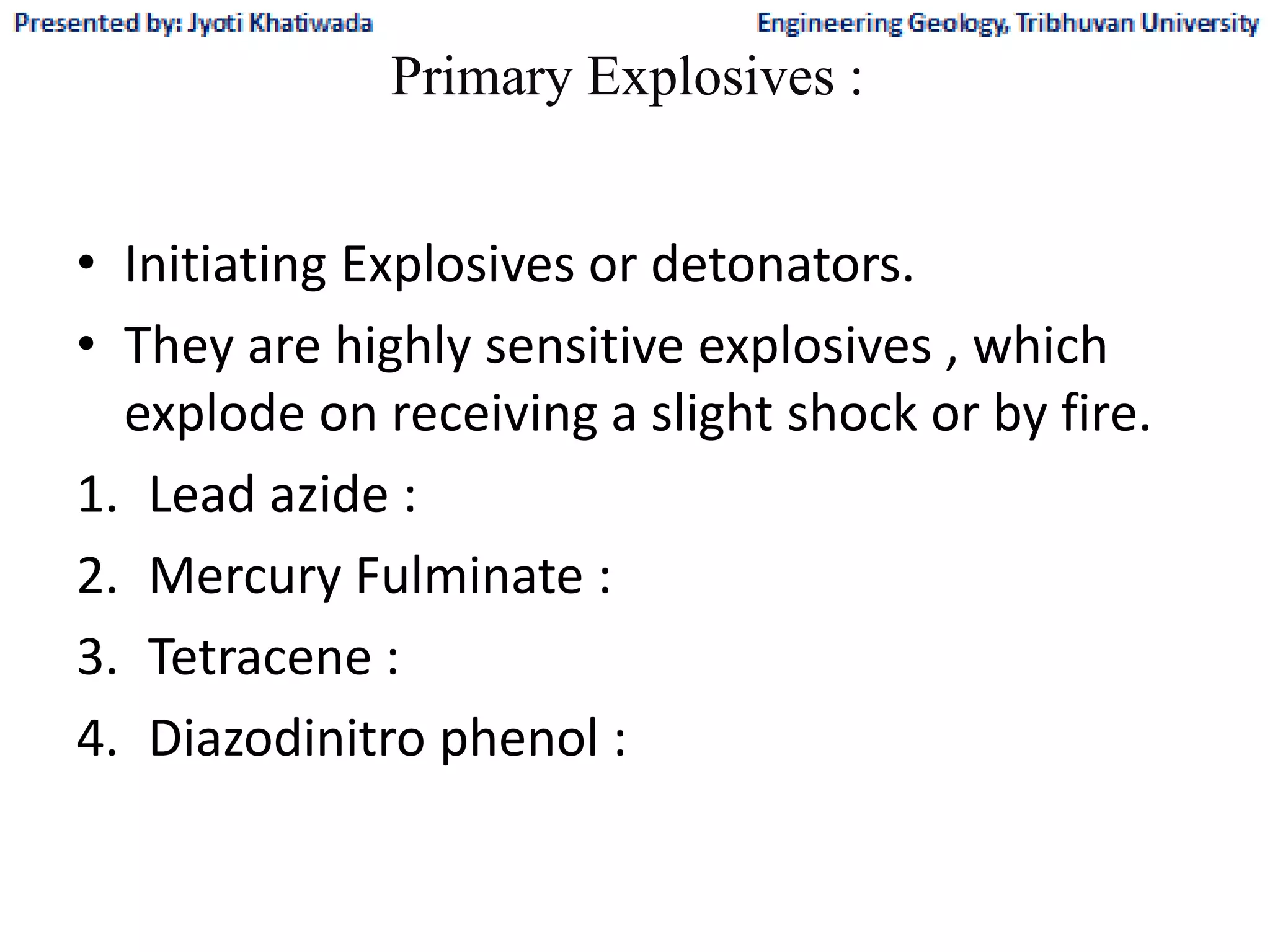 Drilling and blasting | PPTX