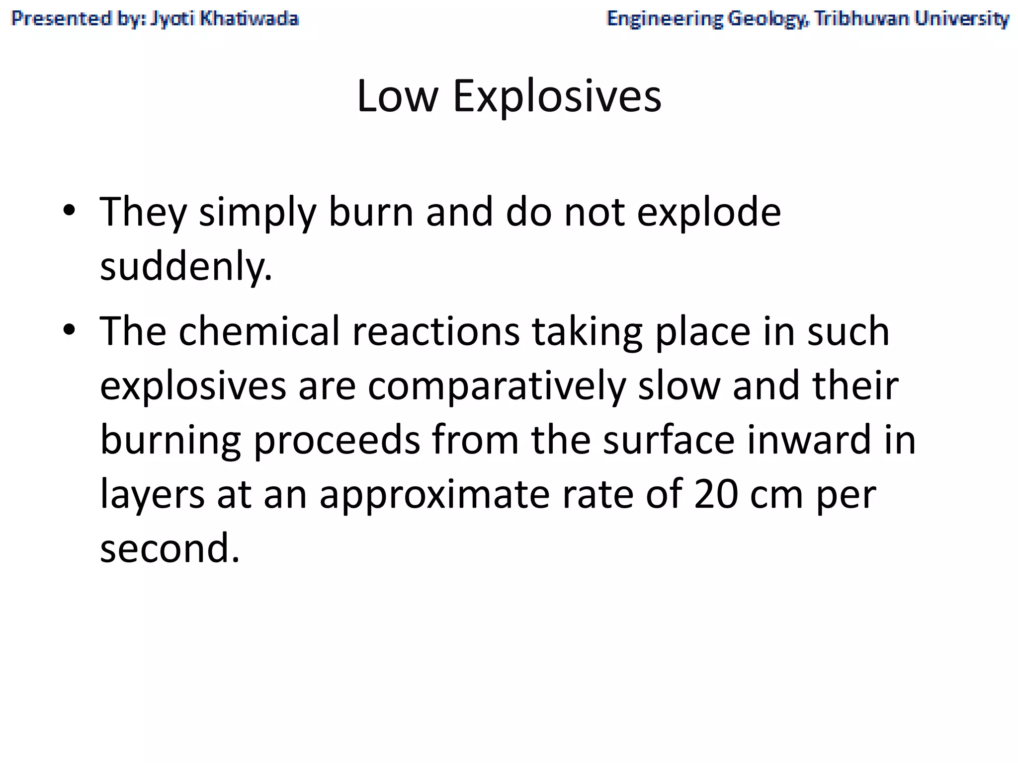 Drilling and blasting | PPTX