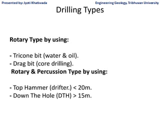 Drilling and blasting | PPTX