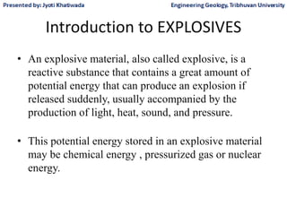 Drilling and blasting | PPTX
