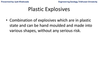 Drilling and blasting | PPTX