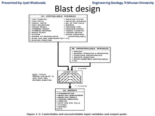 Drilling and blasting | PPTX