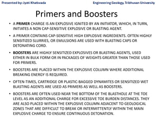 Drilling and blasting | PPT