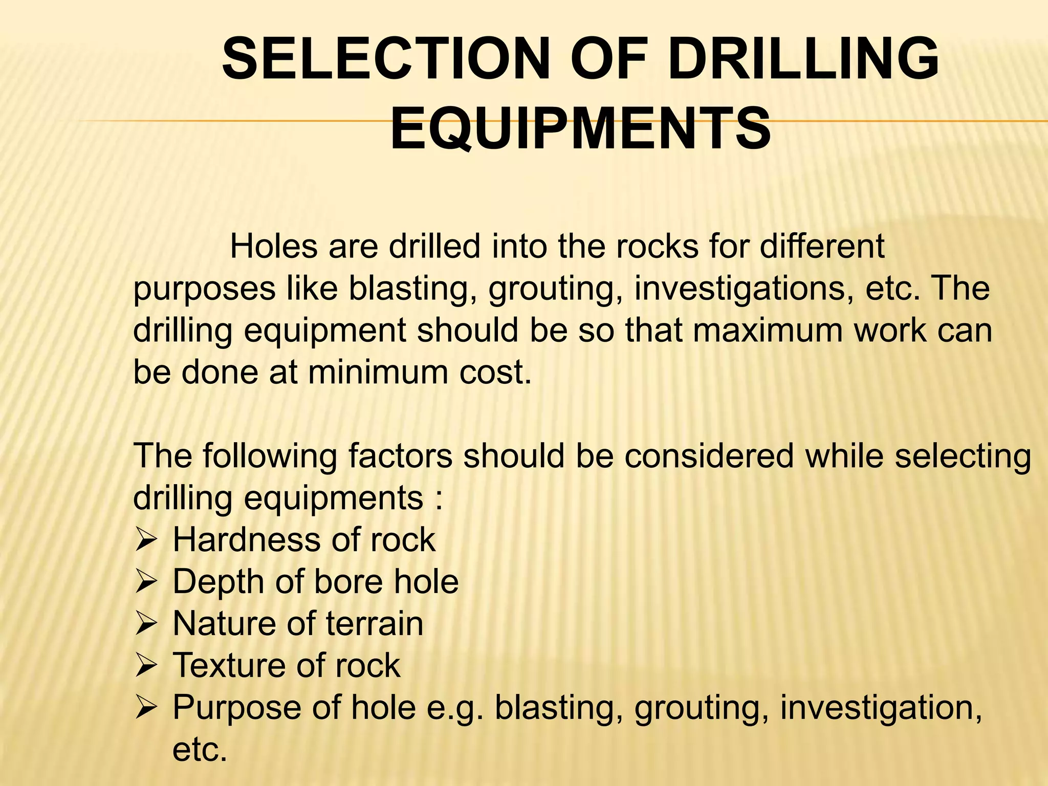 Drilling and blasting | PPTX