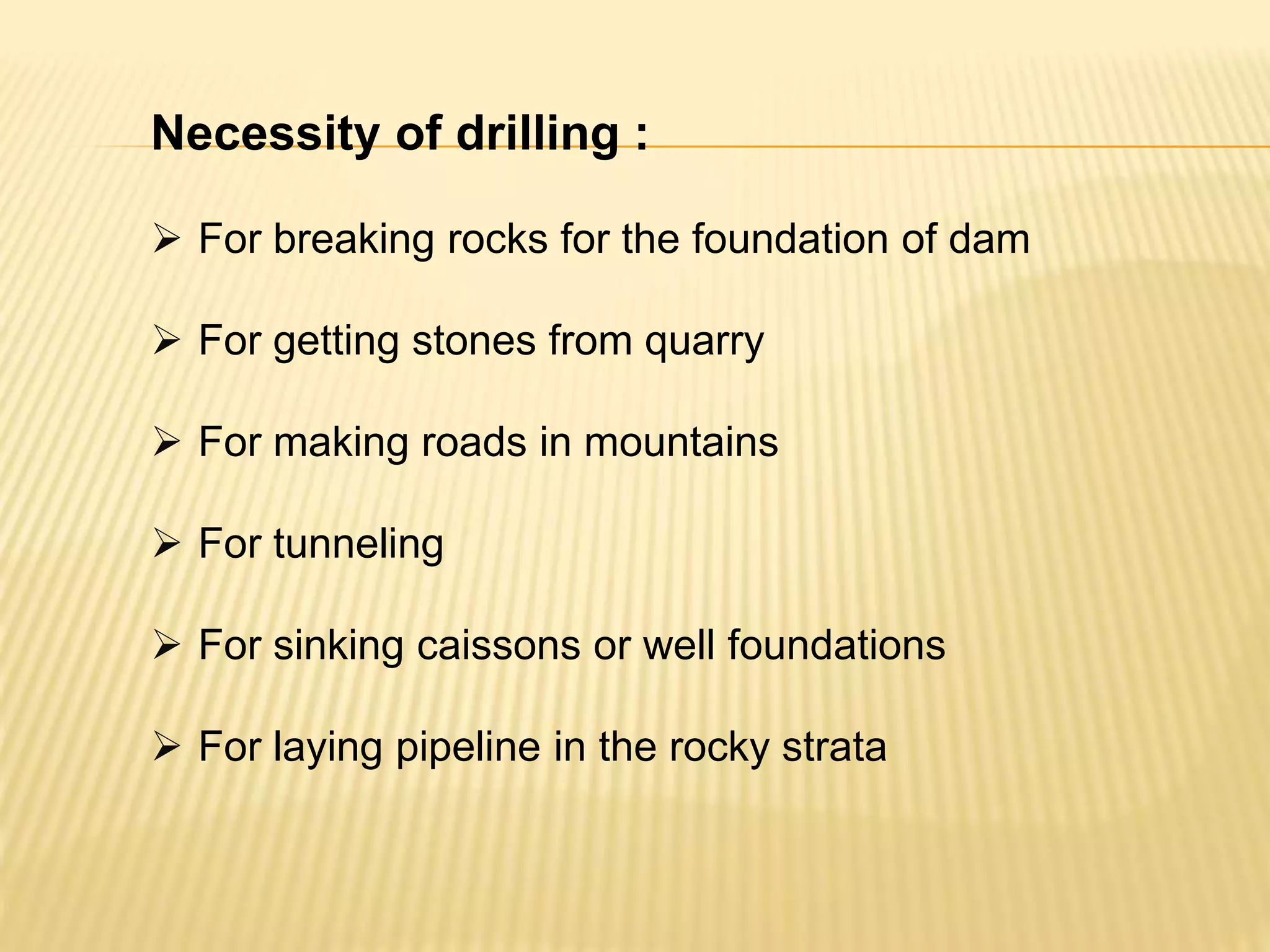 Drilling and blasting | PPTX