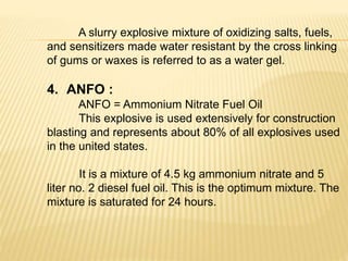 Drilling and blasting | PPTX