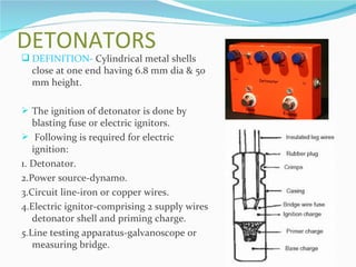Drilling and blasting powerpoint 2003 | PPT