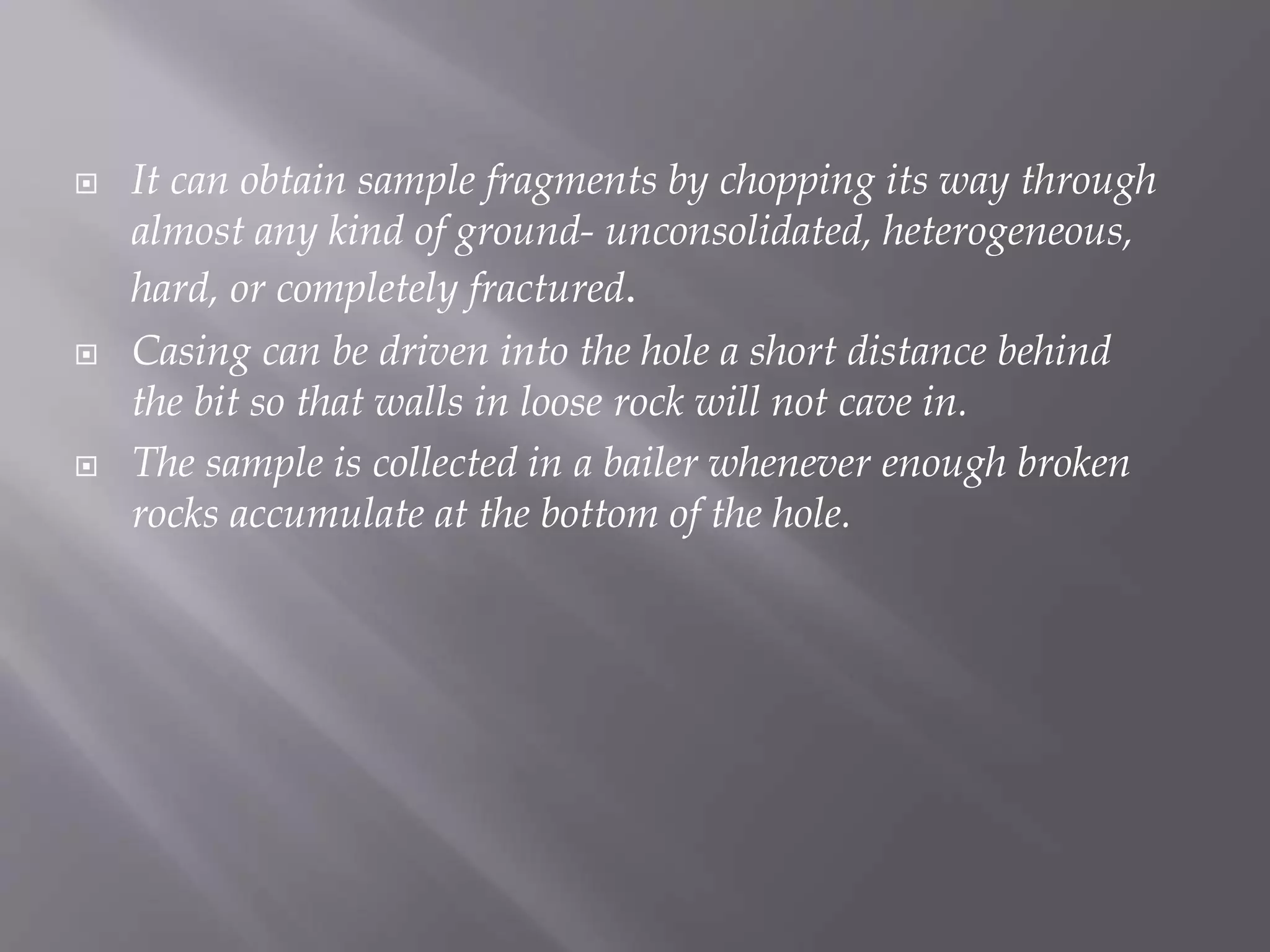 Drilling and core logging | PPTX