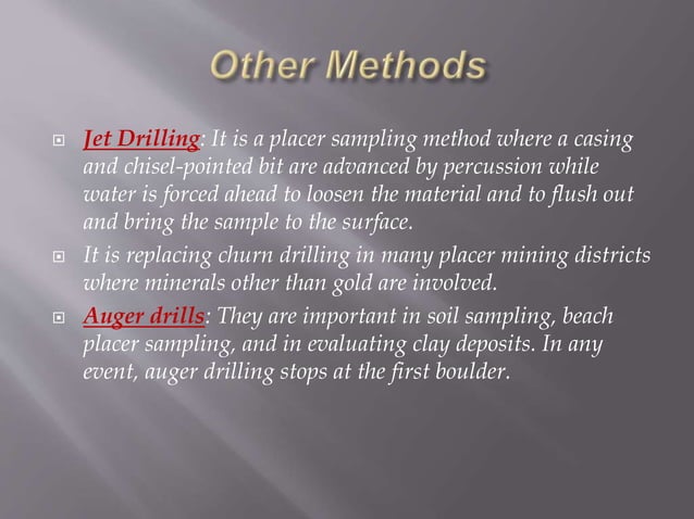 Drilling And Core Logging Pptx