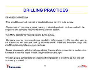 Drilling Best Practices stuck pipe prevention | PPT