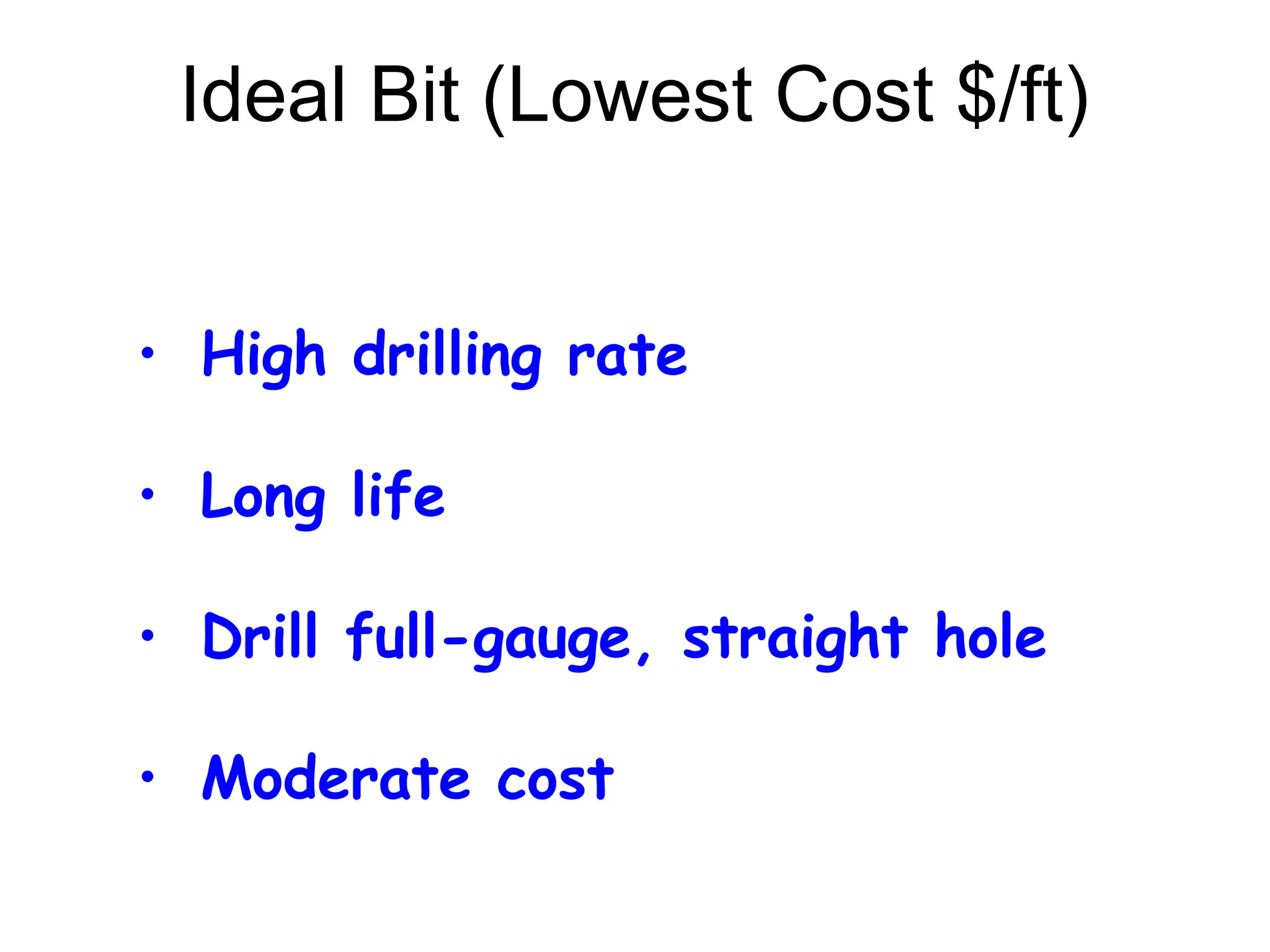 Drilling Bit Part One PDC ,Tricone Function | PPT