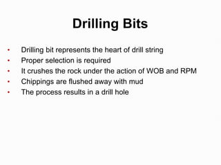 Oil and Gas wells Drilling bits an Introduction | PDF