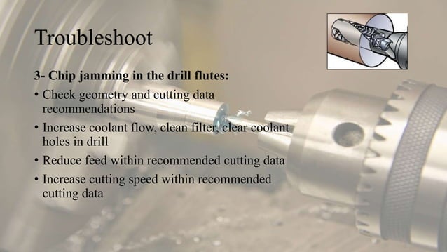 Drilling, boring reaming operation on lathe | PPT