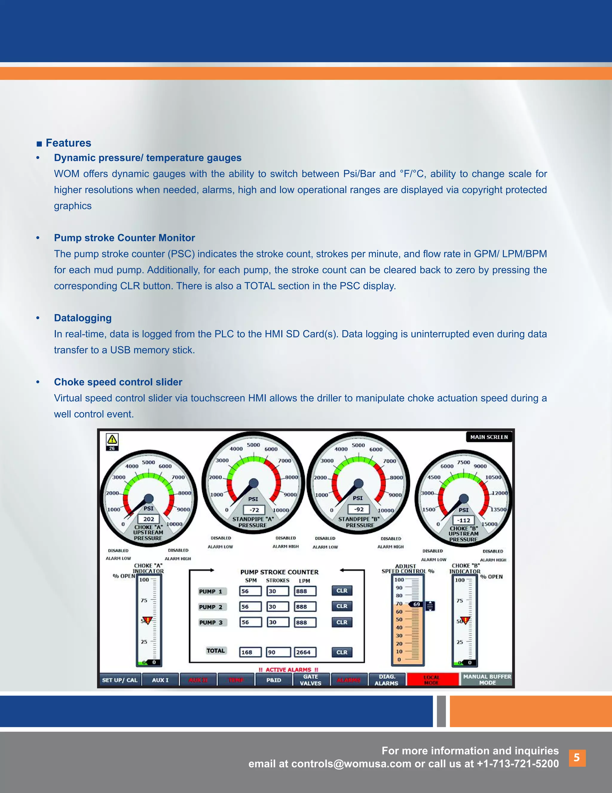 Drilling Choke Control Panel - Worldwide Oilfield Machine | PDF
