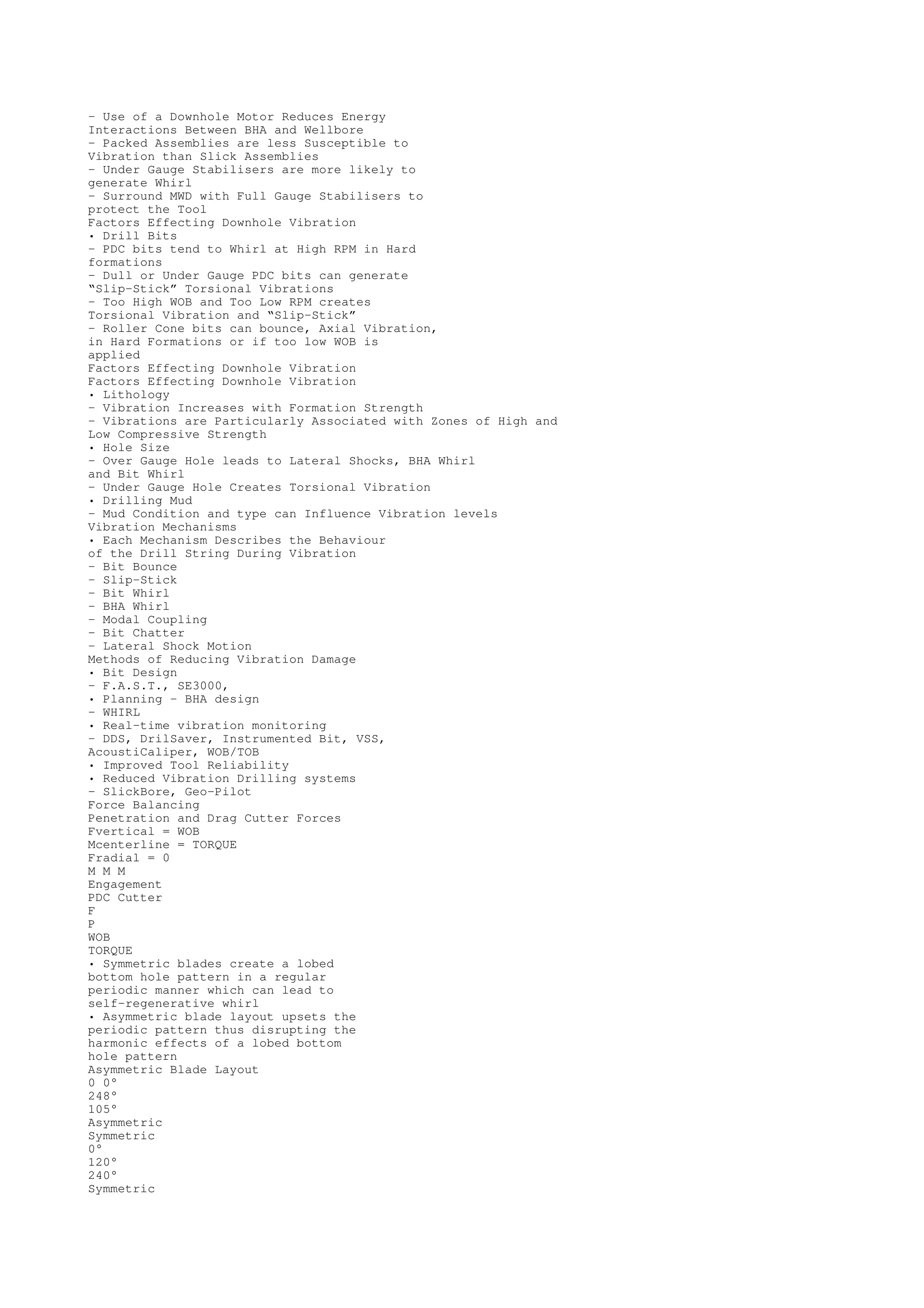 Drilling dbs vibration | PDF