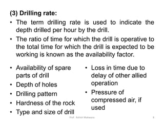 Drilling equipments_Advanced Construction Technology (Semester-6 ...