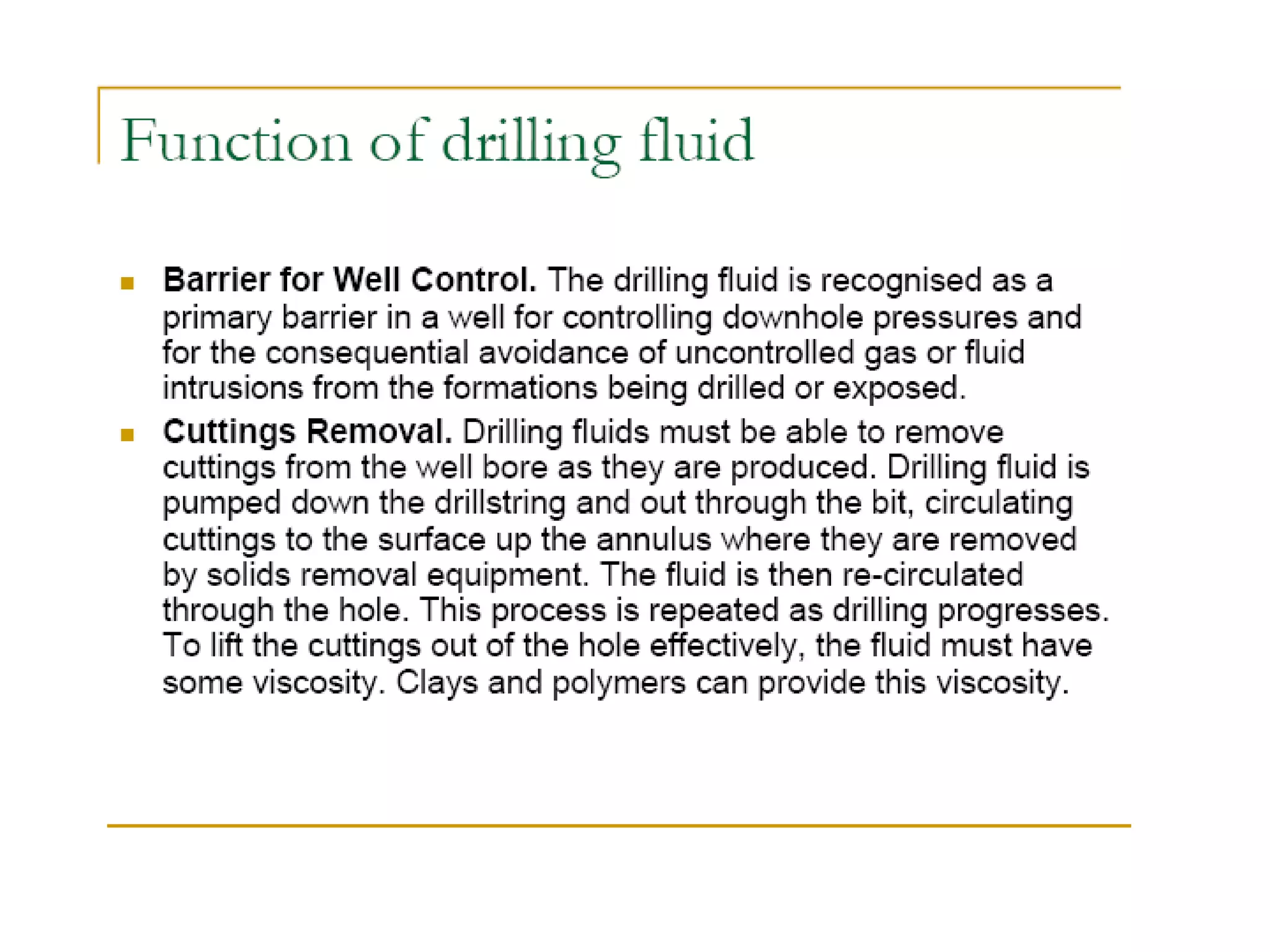 Drilling Fluid | PPT
