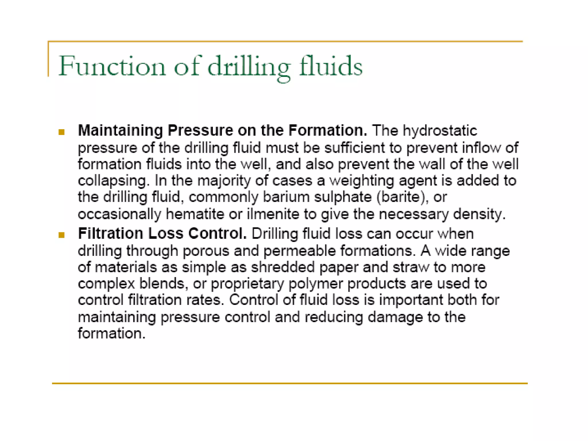 Drilling Fluid | PPT