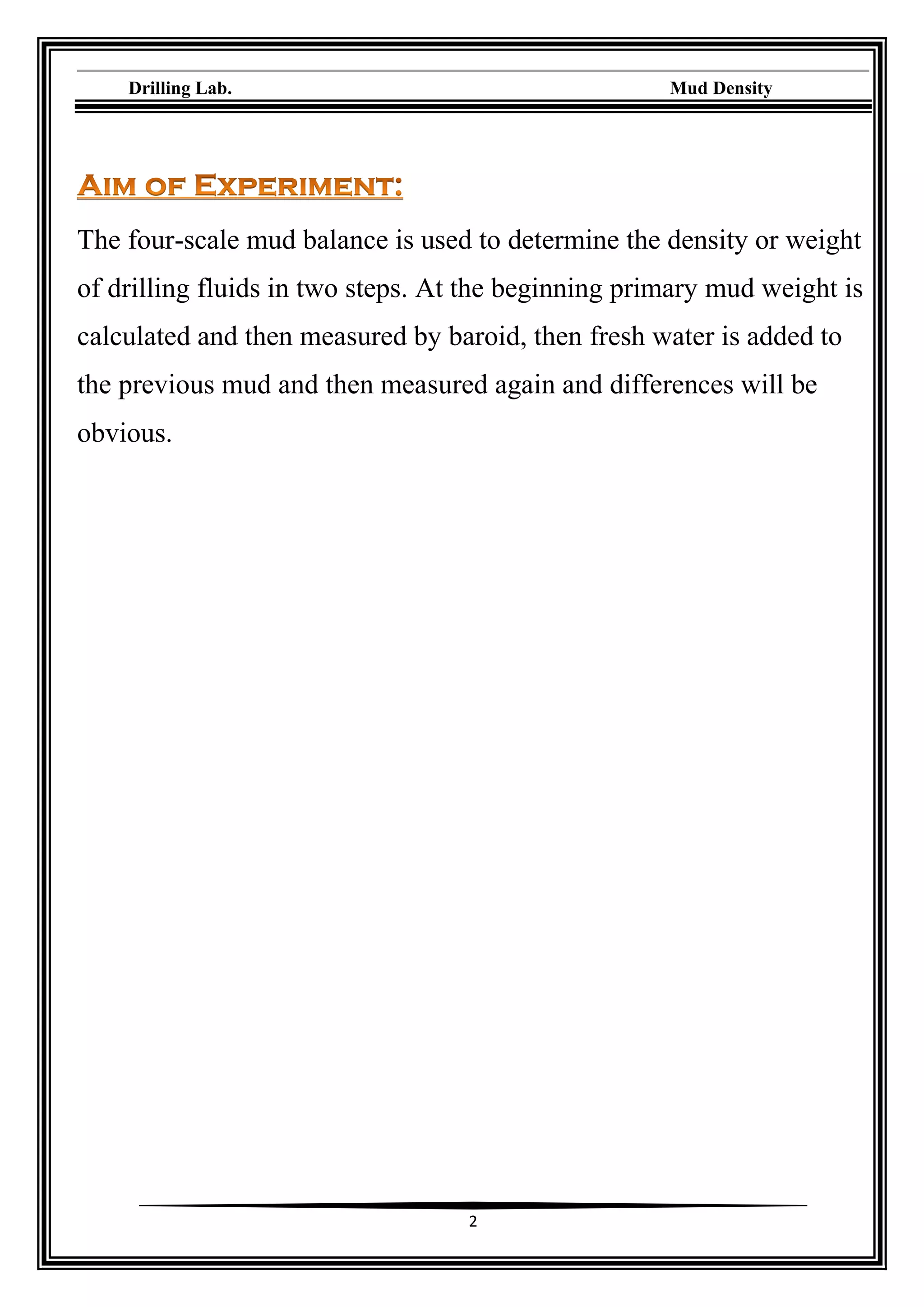 Drilling fluid dilution | PDF