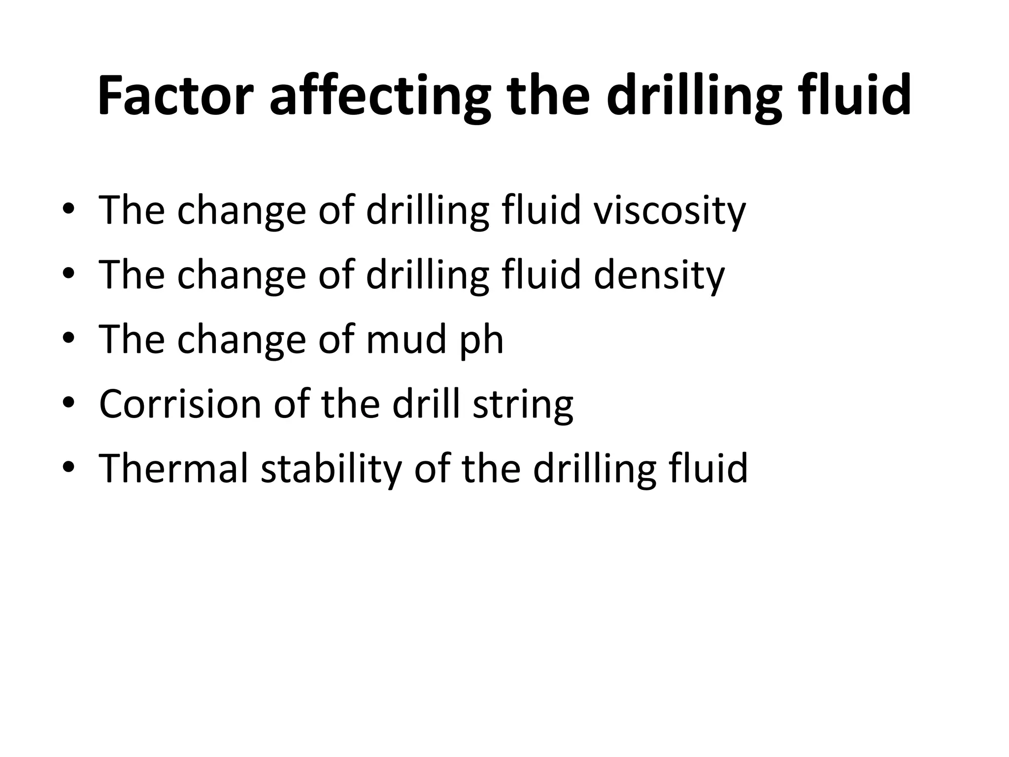 drilling fluid, drilling fluid, presentation | PPT