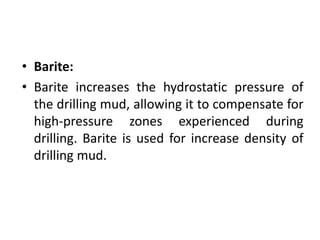 drilling fluid, drilling fluid, presentation | PPT