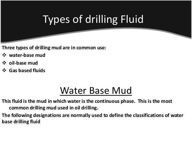 Drilling fluids
