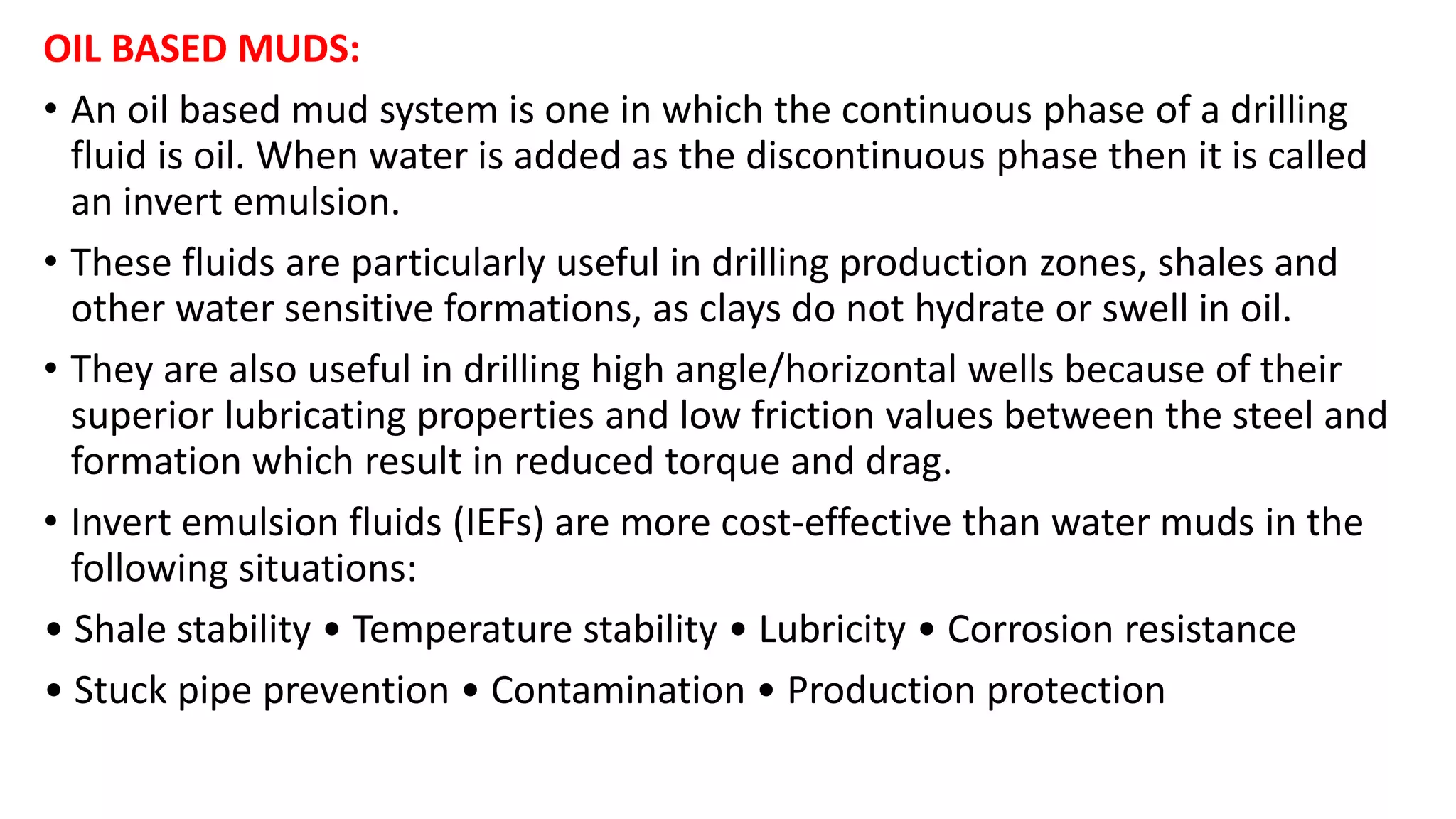 Drilling fluids | PPTX