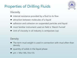 Drilling fluids | PPTX