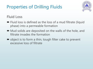 Drilling fluids | PPTX