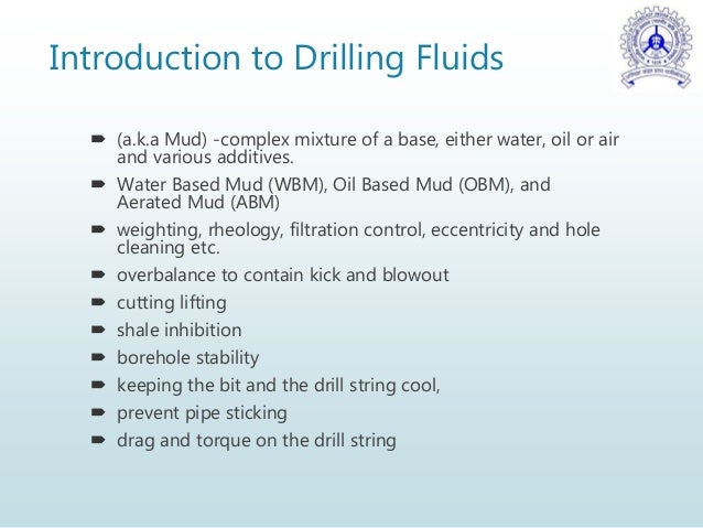 Drilling fluids