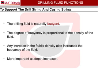 Drilling Fluids Functللبلبللبلباions.pptx | Geology | Science