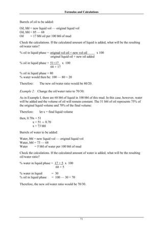 Drilling FORMULAS commonly used in oil and gas | PDF