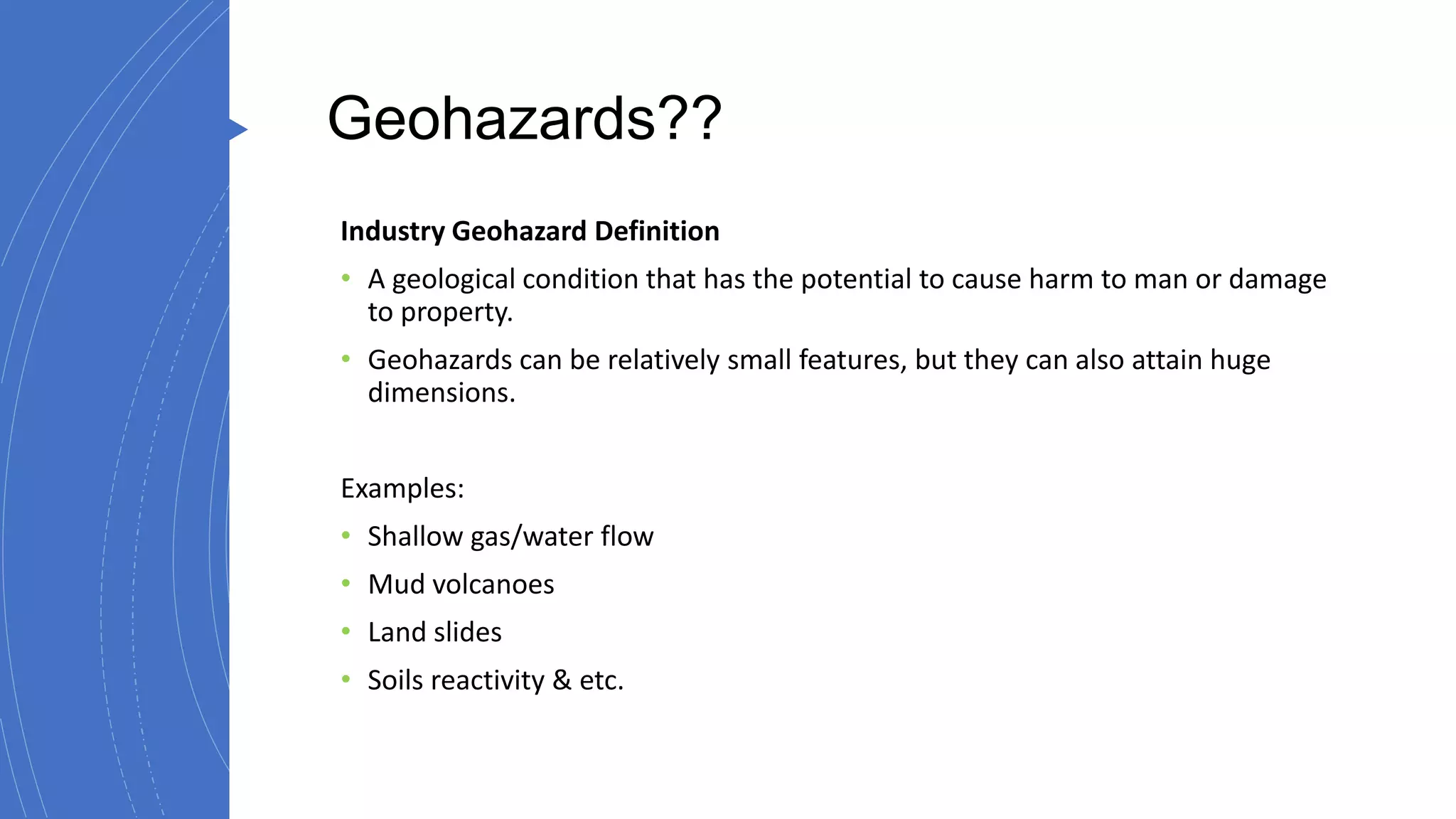 Drilling geohazards in oil & gas industry | PDF