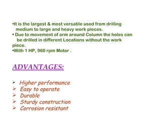 Drilling machhines ppt | PPT