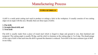 Different types of Drilling Machine in simple terms | PDF