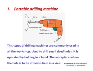 Drilling machine classifications | PDF