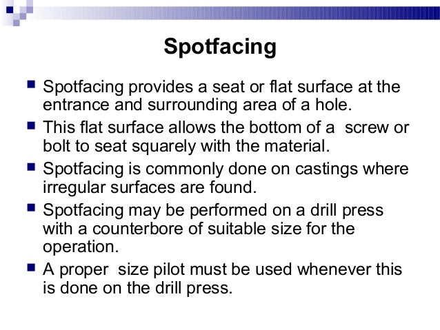 Drilling machine metal woprk
