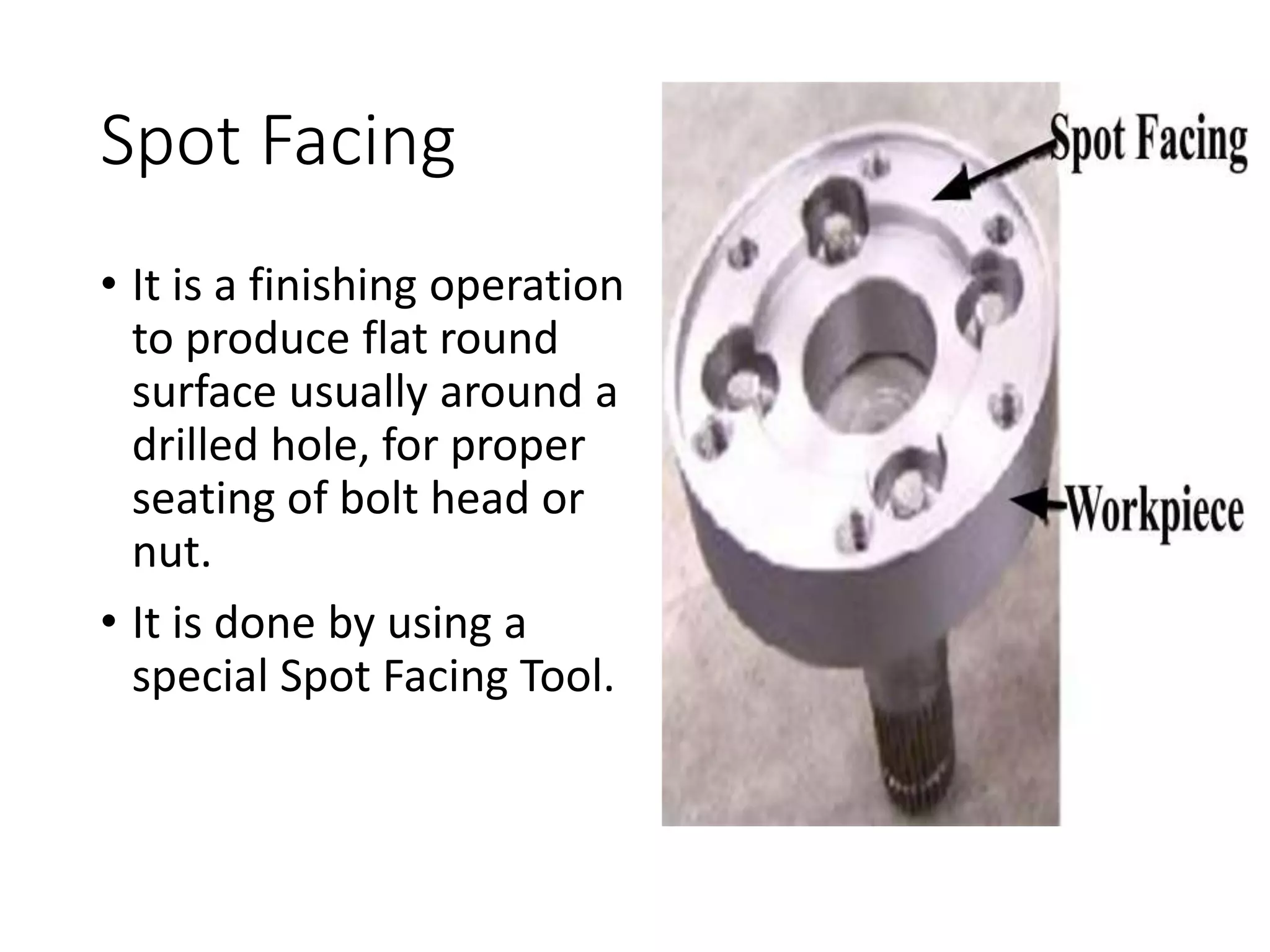 Drilling machine operations | PPTX