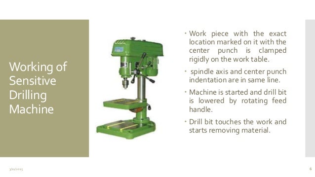 Drilling machines-manufacturing process-1