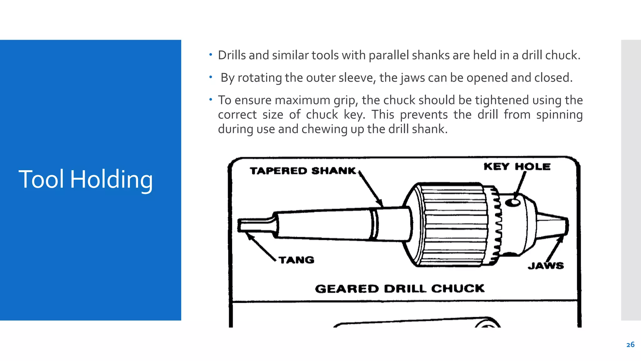 Drilling machines and operations | PPTX