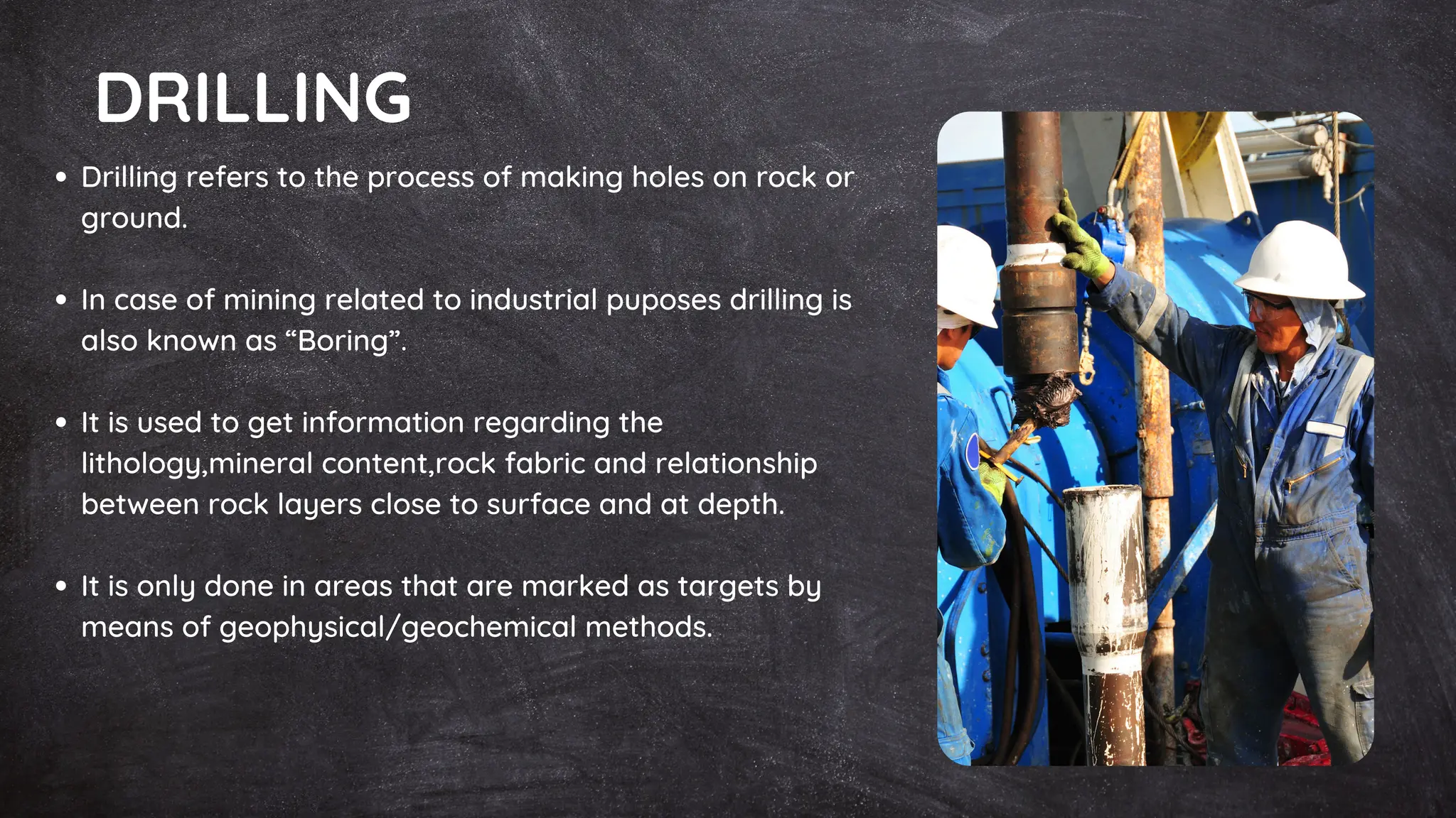 Drilling Methods , Rotary Drilling , Percussion Drilling, Diamond ...